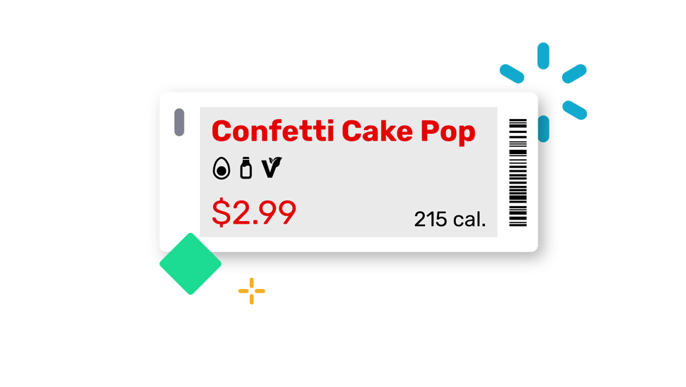 4 ways to use digital labels in higher ed foodservice