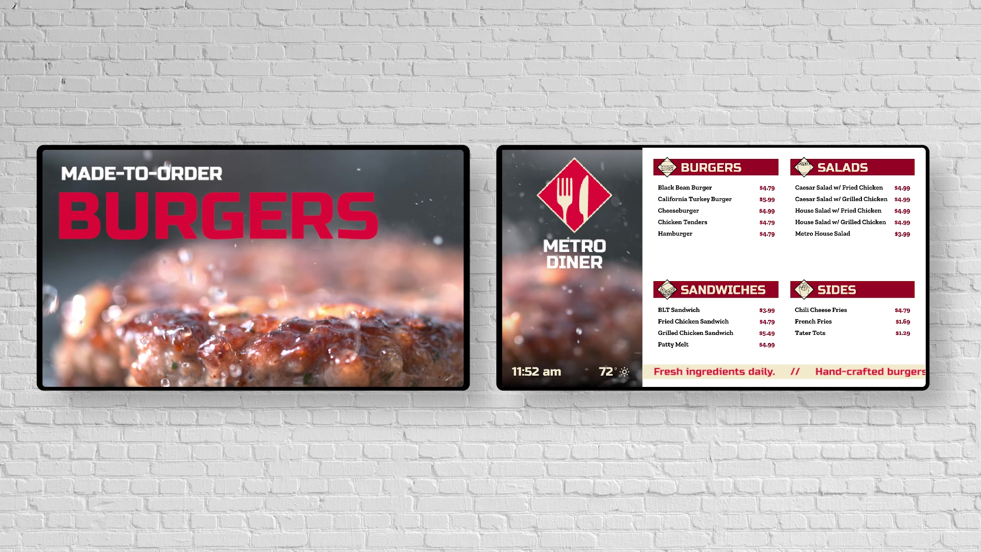 Top 4 reasons digital signage helps your foodservice operation thrive