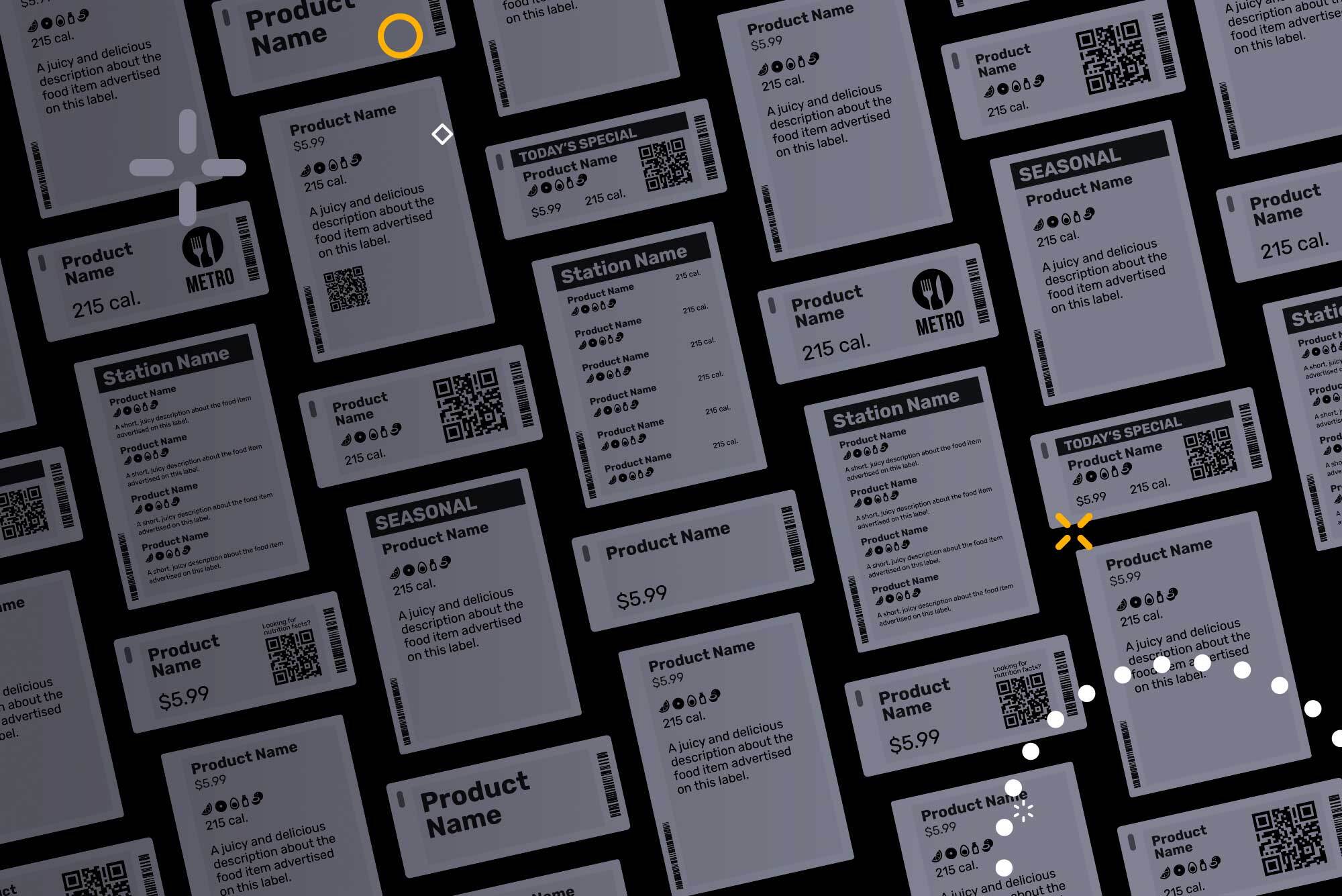 How do digital food labels work?